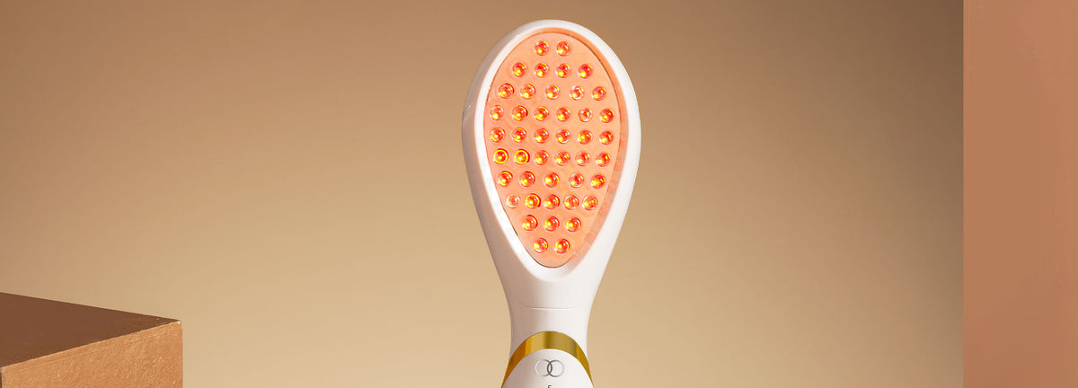LumaGlow Red | Anti-Aging LED Light Therapy Wand | Project E Beauty